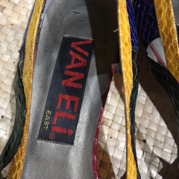 Van Eli | Shoes | Van Eli Multi Color Shoe | Poshmark